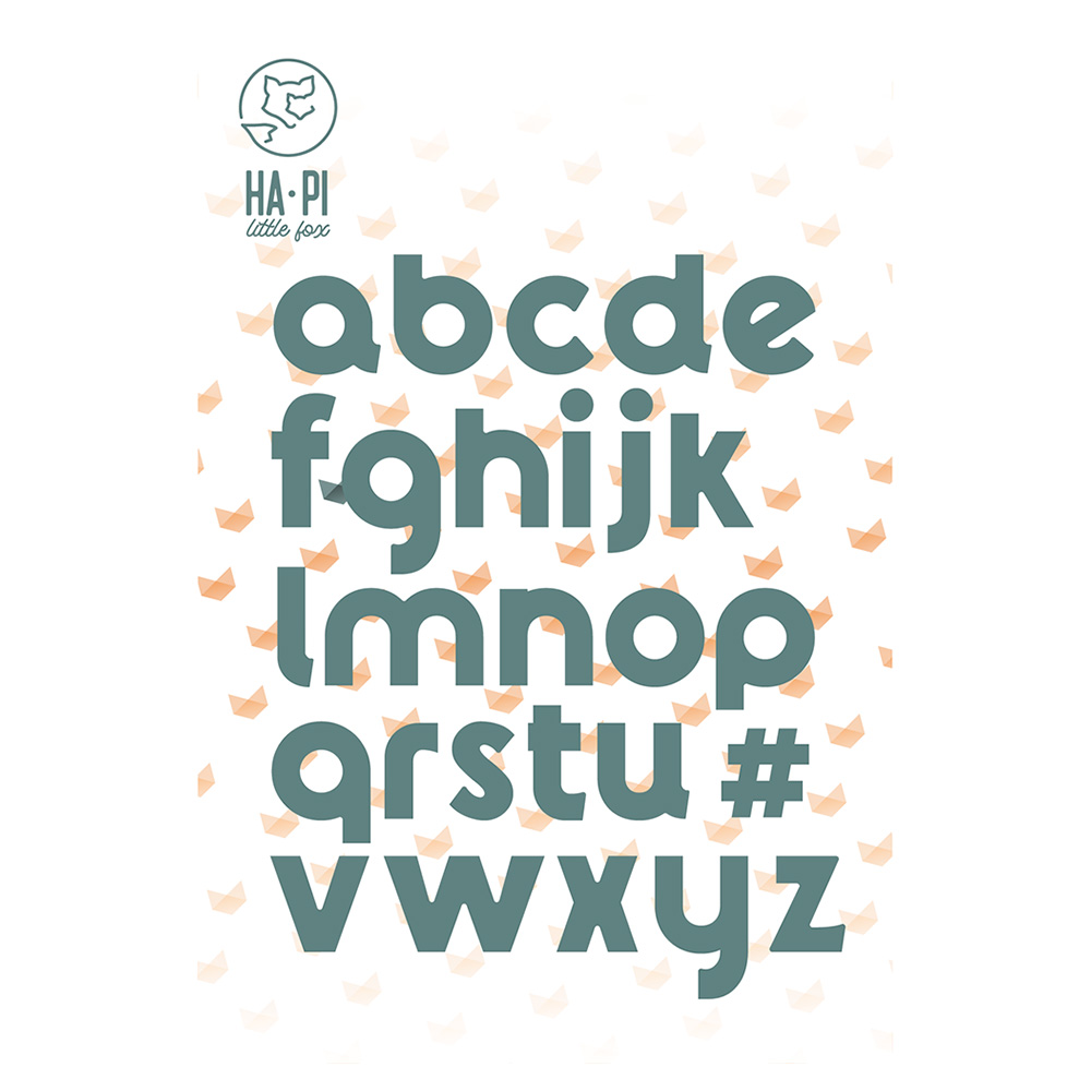 Matrices de découpe Colorful alphabet - Scrapmalin
