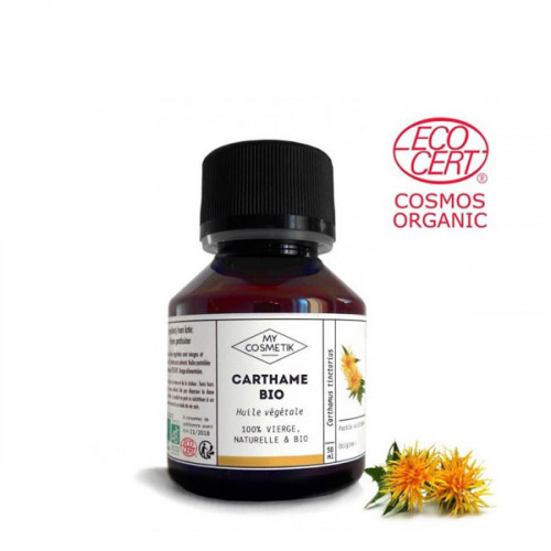 Huile de carthame BIO 10 - Scrapmalin