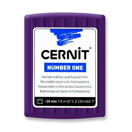 Cernit Number One - Violet 56g - Scrapmalin