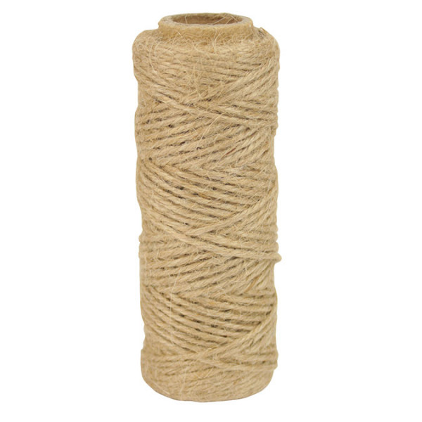 Cordelette en jute nature Ø 2 mm x 30 - Scrapmalin