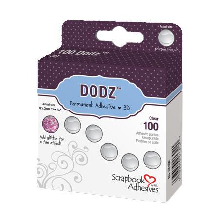 DODZ - adhésif permanent - 3D - Scrapmalin