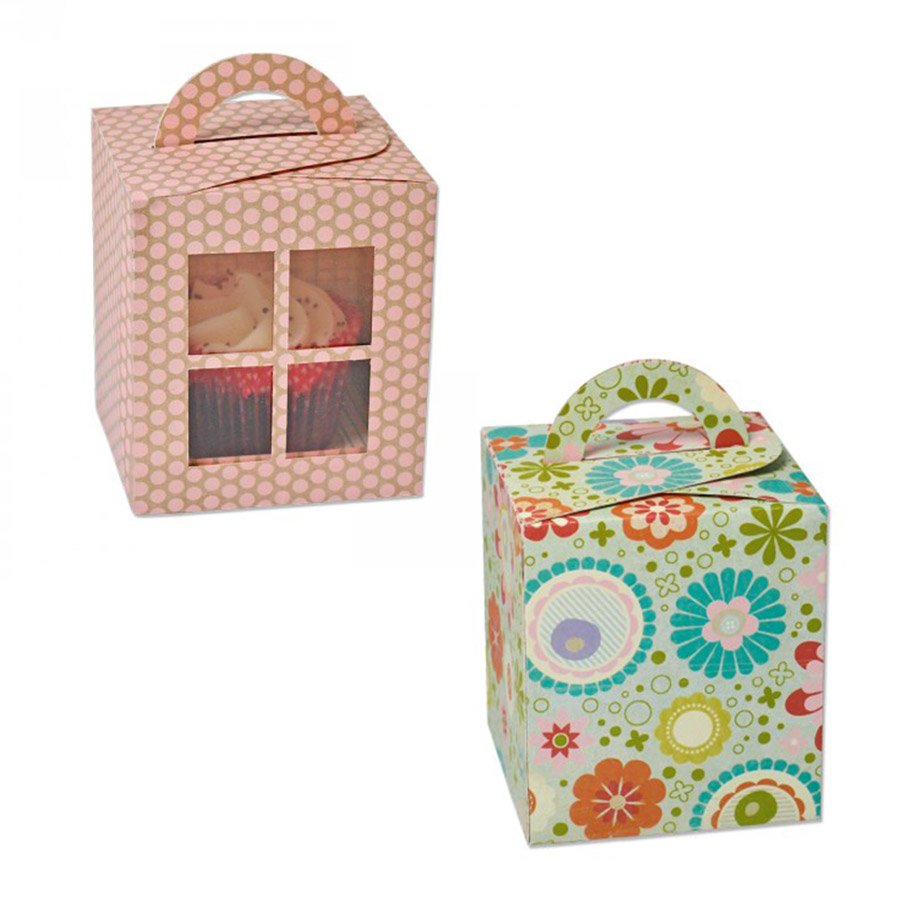 Thinlits Plus Die Set - Box, Cupcake - 18 - Scrapmalin