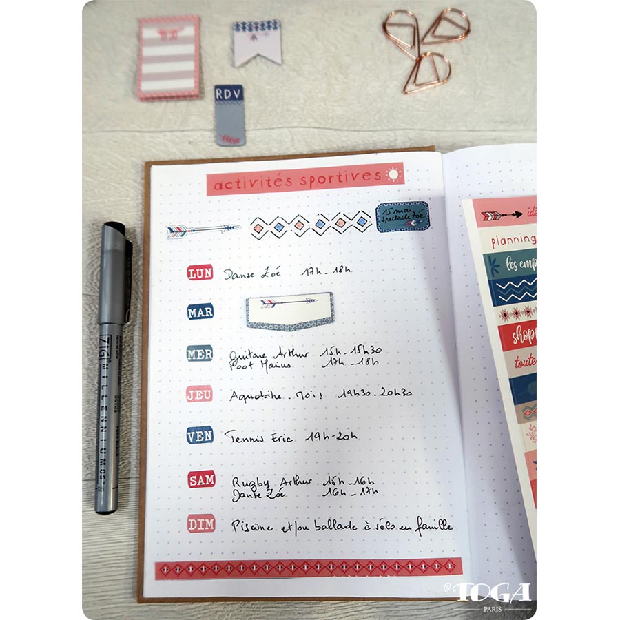Pochoirs Bujo Trackers - 15 x 20 cm - 2 pcs - Scrapmalin