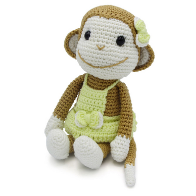 Crochet Kit Nikki le singe - Scrapmalin