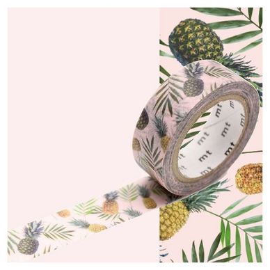 Masking Tape Ananas 15 mm x 7 - Scrapmalin